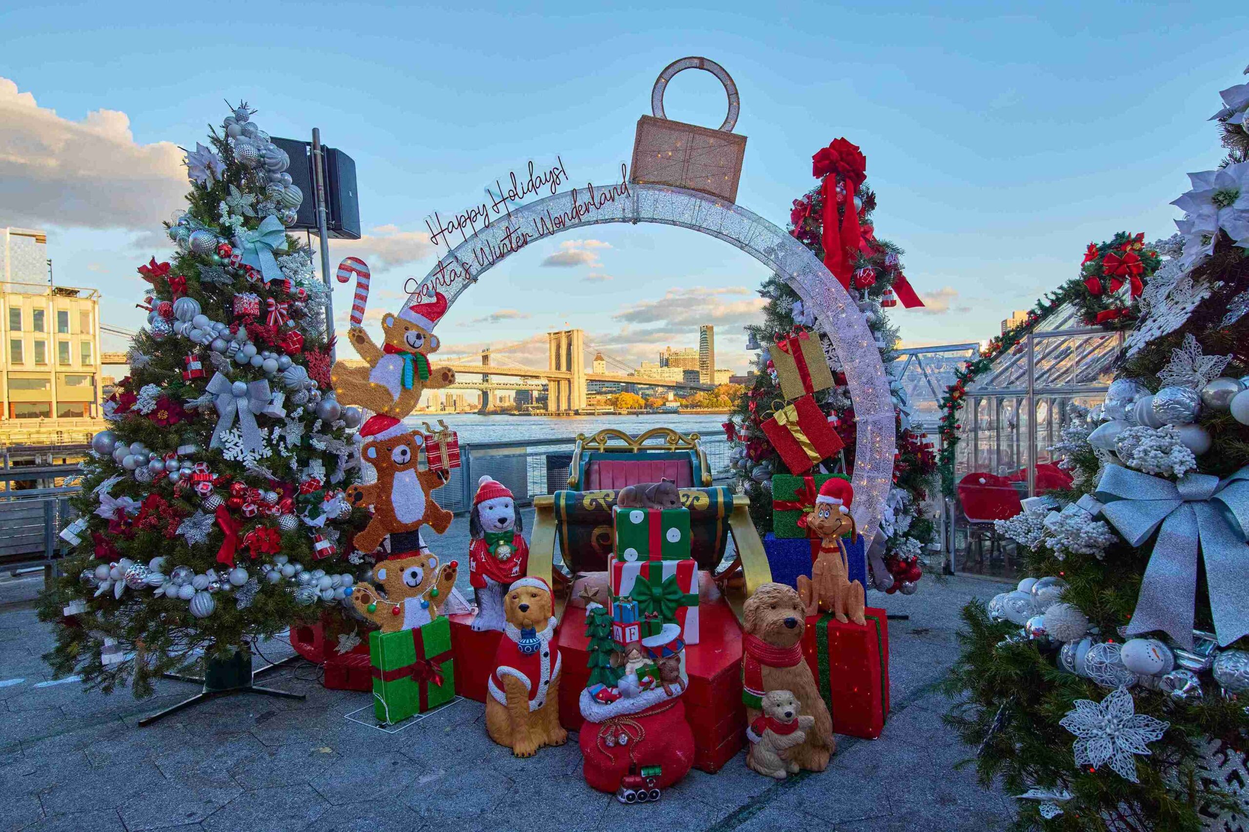 NYC’s Waterfront Holiday Experience: Santa’s Winter Wonderland ...